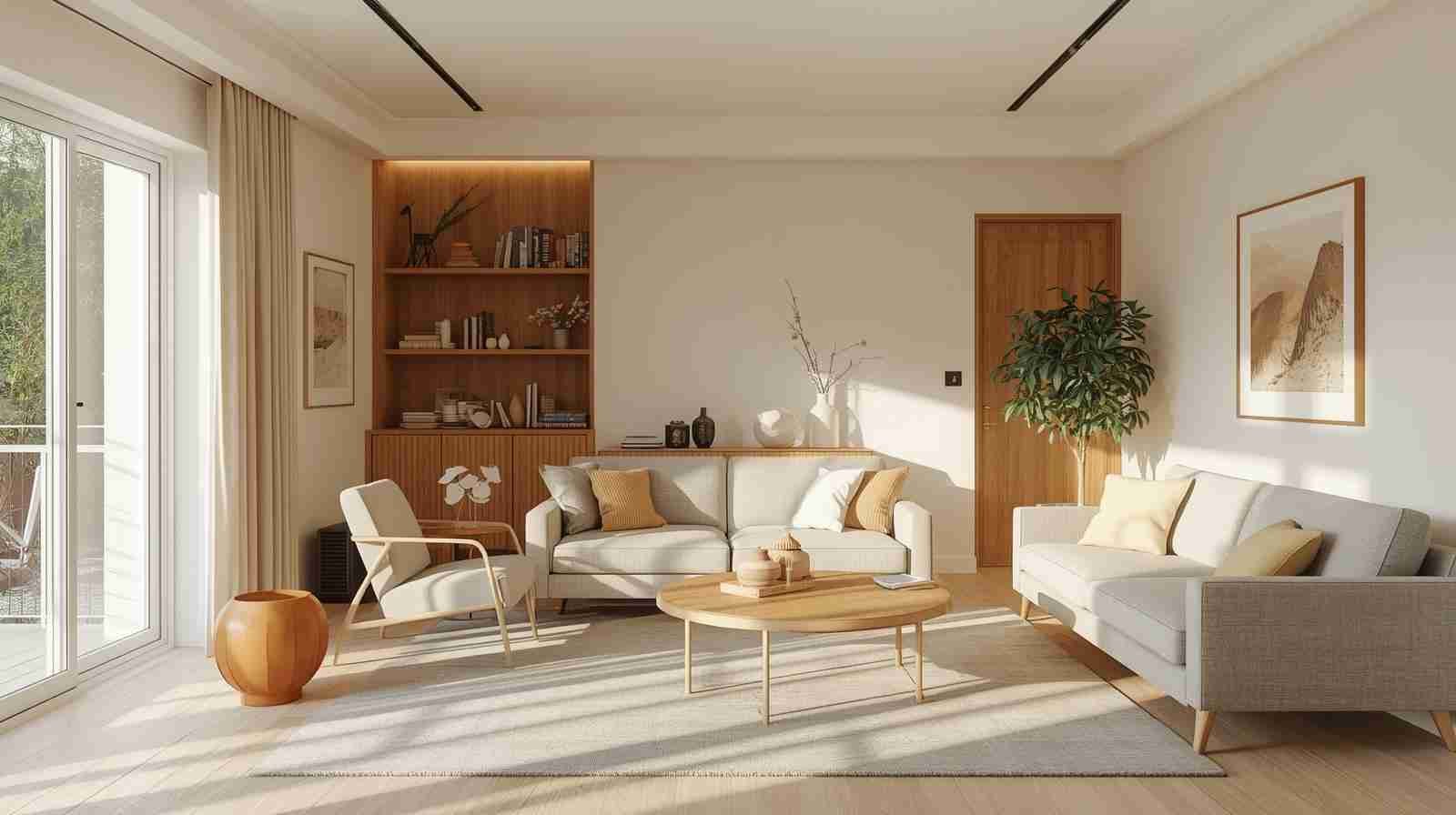 Modern living room interior design