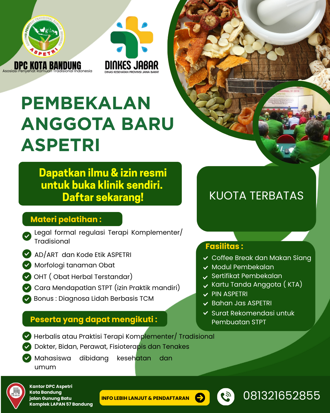 ASPETRI - Asosiasi Pengobat Tradisional Ramuan Indonesia