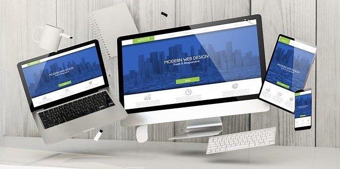 Modern technology workspace