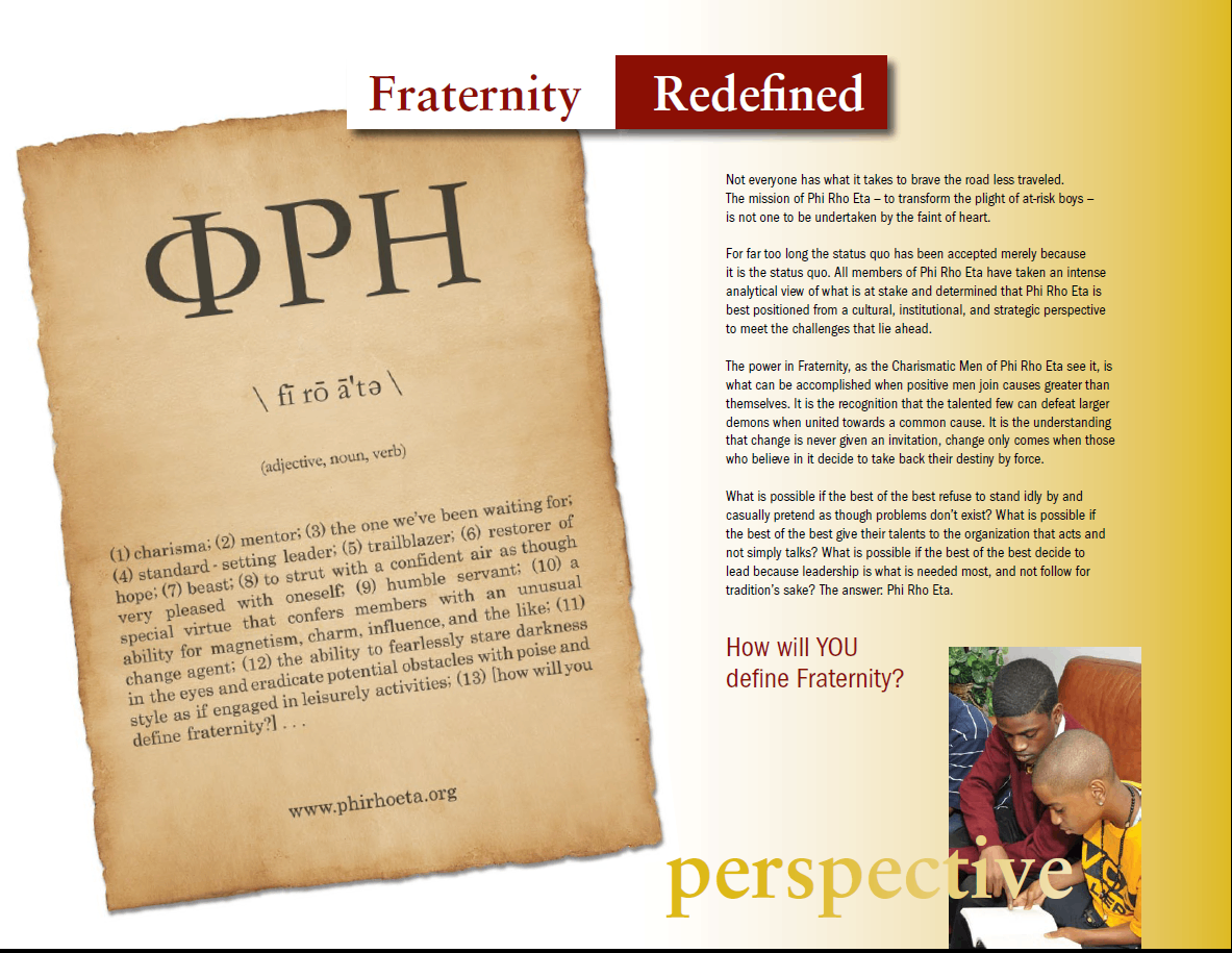 Phi Rho Eta Fraternity, Inc.